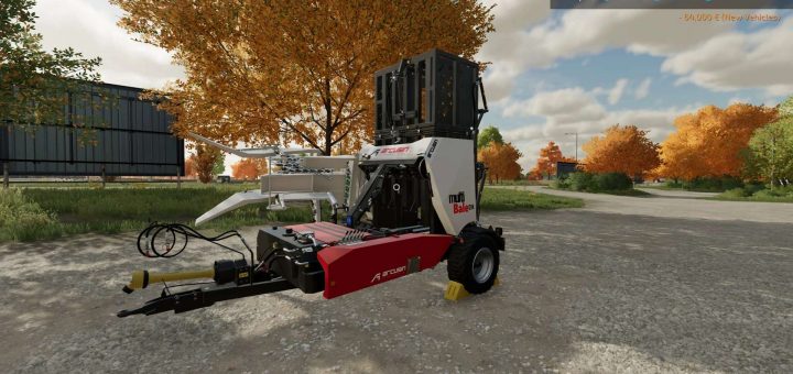 Vermeer 605N, 605M Baler v1.0 FS22 - Farming Simulator 22 Mod | FS22 mod