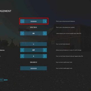 Bank Management v1.0 FS22 Mod | Farming Simulator 22 Mod