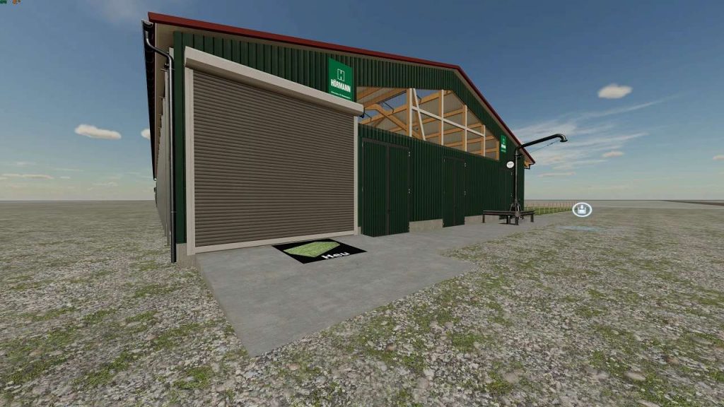 Big Barn 200 Cow's Food: Drygrass v2.0 FS22 Mod | Farming Simulator 22 Mod