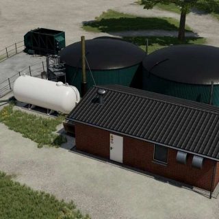 Biogas Plant 150kW v1.0 FS22 Mod | Farming Simulator 22 Mod