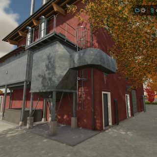 Biomass Power Plant v1.1.0.1 FS22 Mod | Farming Simulator 22 Mod