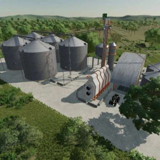 Brazilian Mega Silo v1.0 FS22 Mod | Farming Simulator 22 Mod