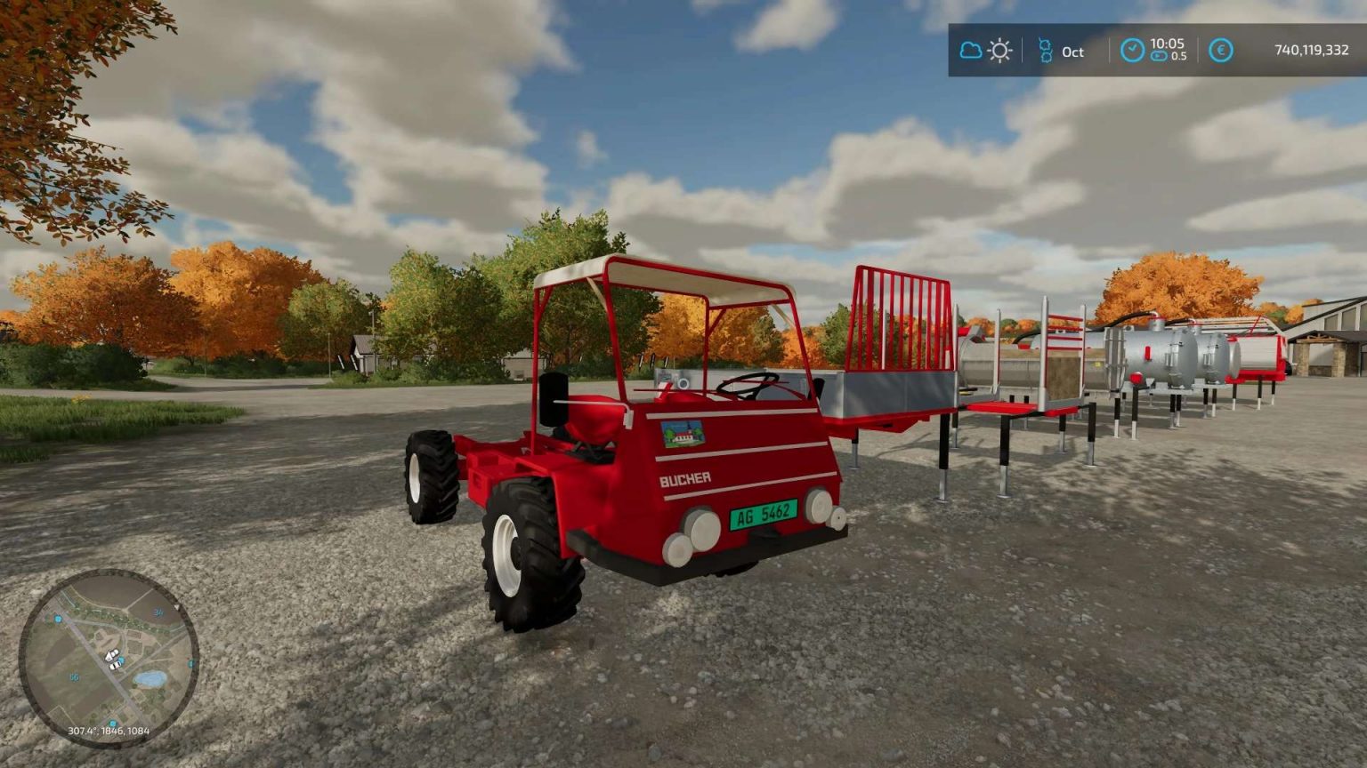 Bucher Trl2600 v1.0 FS22 Mod | Farming Simulator 22 Mod