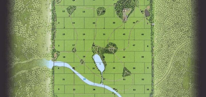 Blank 4x Map v0.1 FS22 - Farming Simulator 22 Mod | FS22 mod