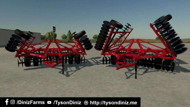 Case IH 490 Tandem Disk v1.0 FS22 Mod | Farming Simulator 22 Mod