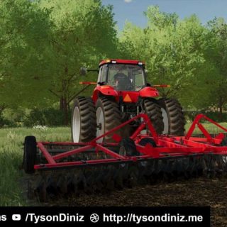 Case IH 490 Tandem Disk v1.0 FS22 Mod | Farming Simulator 22 Mod