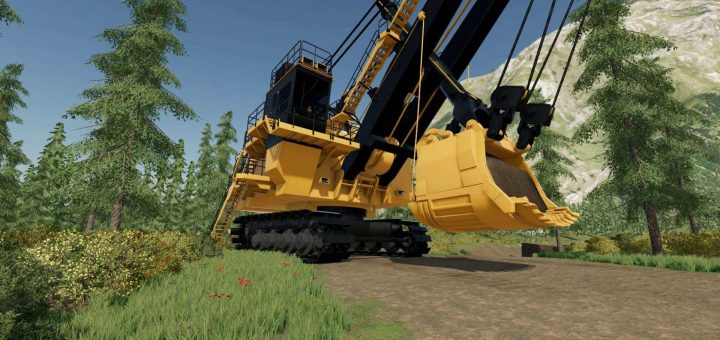 Huddig 1260e v1.0 FS22 - Farming Simulator 22 Mod | FS22 mod