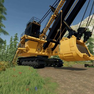 Cat 7495 HD v1.0 FS22 Mod | Farming Simulator 22 Mod