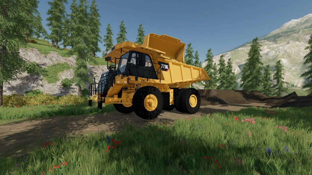 Cat 773 v1.0 FS22 Mod | Farming Simulator 22 Mod