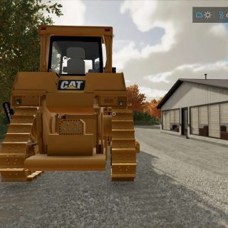 Cat D10T v1.0 FS22 Mod | Farming Simulator 22 Mod