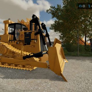Cat D10T v1.0 FS22 Mod | Farming Simulator 22 Mod