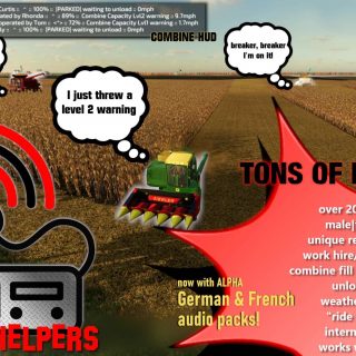 CB Radio Helper v1.0.2 FS22 Mod | Farming Simulator 22 Mod