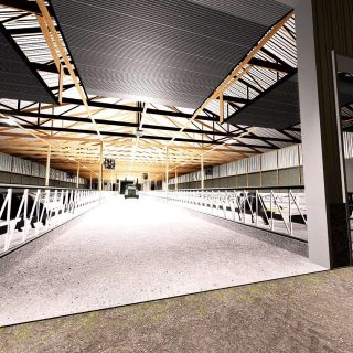 CC Free Stall v1.1 FS22 Mod | Farming Simulator 22 Mod