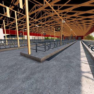 CC Free Stall v1.1 FS22 Mod | Farming Simulator 22 Mod