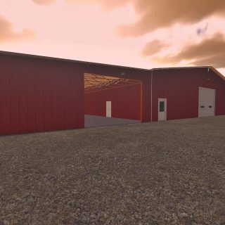 CC Hog Shed v1.0 FS22 Mod | Farming Simulator 22 Mod