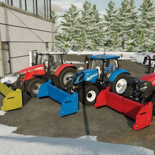 Cotech PPCR Snow Plow v1.0 FS22 Mod | Farming Simulator 22 Mod