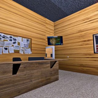 Crooked Creek Office Shed v1.0 FS22 Mod | Farming Simulator 22 Mod