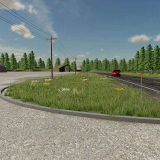 Curb Pack v1.0 FS22 Mod | Farming Simulator 22 Mod