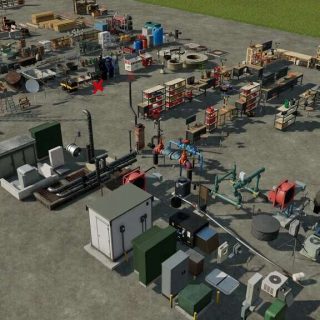 Decoration package v1.0.0.1 FS22 Mod | Farming Simulator 22 Mod