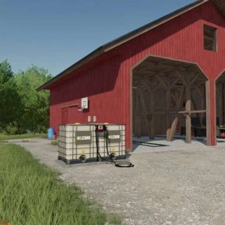 Diesel Tank v1.0 FS22 Mod | Farming Simulator 22 Mod