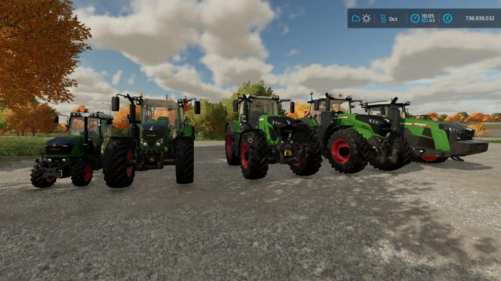 Fendt Pack by Seno v1.0 FS22 Mod | Farming Simulator 22 Mod