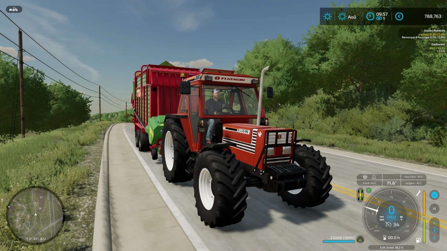 Fiatagri 70/80/85/90/100/110-90 v3.0 FS22 Mod | Farming Simulator 22 Mod