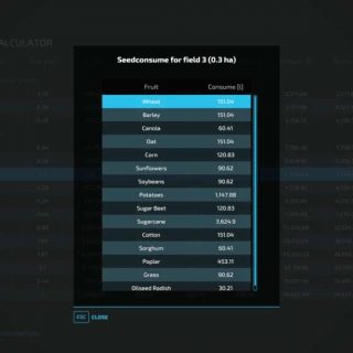 FieldCalculator v1.1 FS22 Mod | Farming Simulator 22 Mod