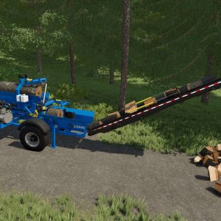 Firewood Processor v1.0 FS22 Mod | Farming Simulator 22 Mod