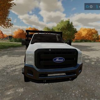 Ford F550 Stake Body Truck v1.0 FS22 Mod | Farming Simulator 22 Mod