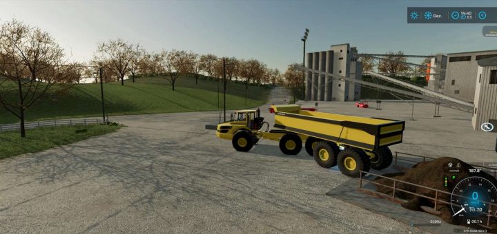 Artex 3606-8 Semi Silage Trailer v1.0 FS22 - Farming Simulator 22 Mod ...