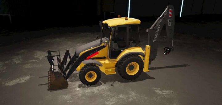 CAT 420F BACKHOE LOADER V2.0.1 FS22 - Farming Simulator 22 Mod | FS22 mod