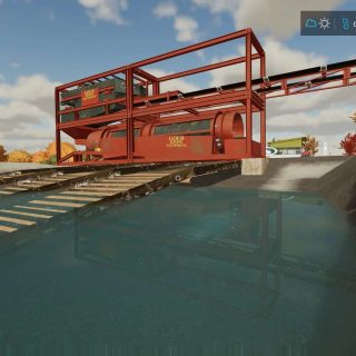 Gold Wash Plant v1.0 FS22 Mod | Farming Simulator 22 Mod
