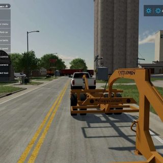 Gooseneck Bale Trailer v1.0 FS22 Mod | Farming Simulator 22 Mod