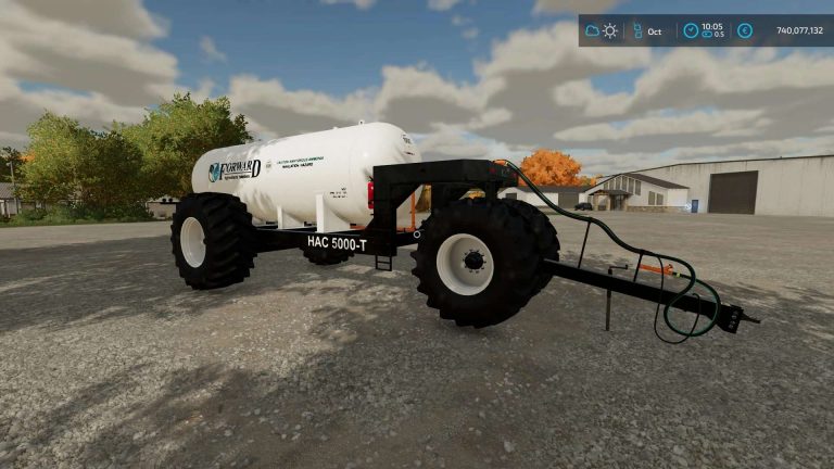 HAC 5000-T Anhydrous Caddy v1.0 FS22 Mod | Farming Simulator 22 Mod
