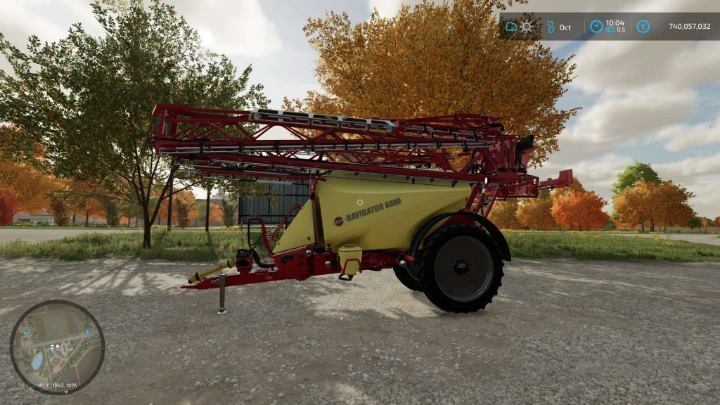Hardi Navigator 6000 Delta Force v1.0 FS22 Mod | Farming Simulator 22 Mod