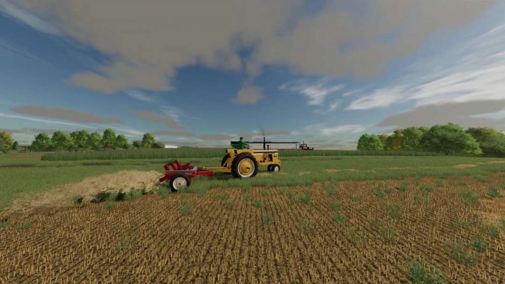 H&S Hay Tedder v1.0 FS22 Mod | Farming Simulator 22 Mod