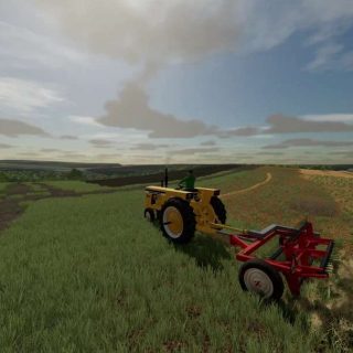 H&S Hay Tedder v1.0 FS22 Mod | Farming Simulator 22 Mod