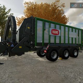 Hawe 250000 litre auger wagon v1.0 FS22 Mod | Farming Simulator 22 Mod