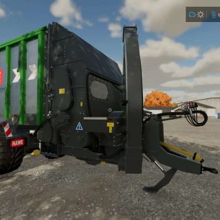 Hawe 250000 litre auger wagon v1.0 FS22 Mod | Farming Simulator 22 Mod