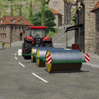 Heavy Meadow Rollers v1.0 FS22 Mod | Farming Simulator 22 Mod