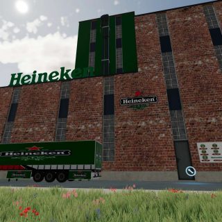 Heineken Beer V1.0 FS22 Mod | Farming Simulator 22 Mod