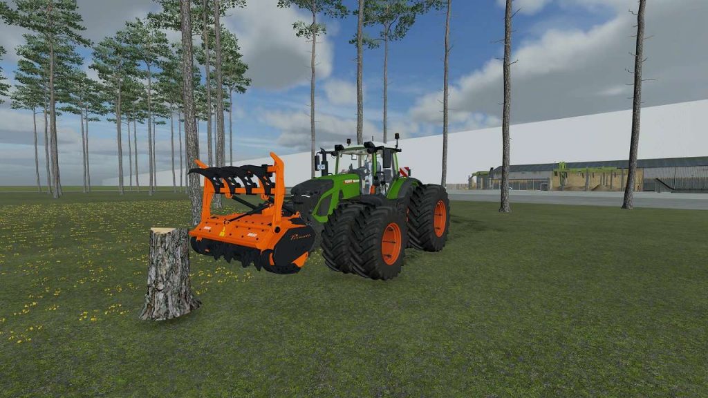 High speed stump grinder v1.0 FS22 Mod | Farming Simulator 22 Mod