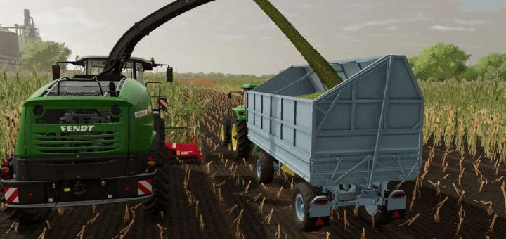Feeling Tilt Deck Trailer v 1.0 FS22 - Farming Simulator 22 Mod | FS22 mod