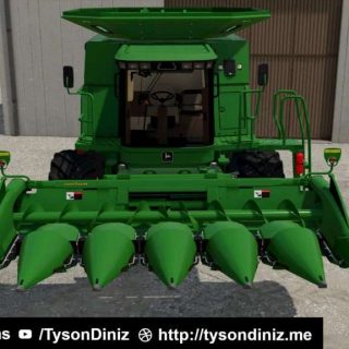 John Deere 606C 6 Row Corn Header v1.0 FS22 Mod | Farming Simulator 22 Mod