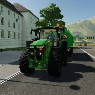 John Deere 560M Baler v1.0 FS22 - Farming Simulator 22 Mod | FS22 mod