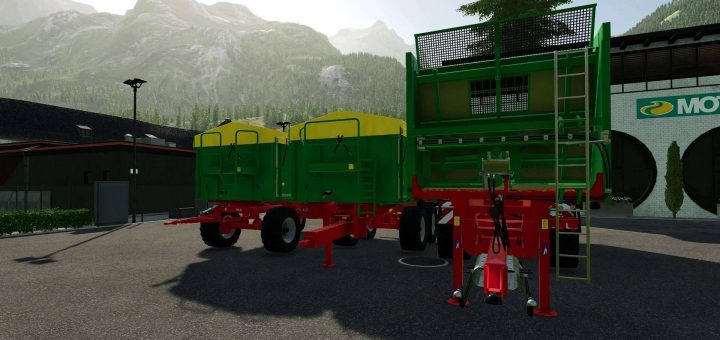 Field Service Trailer v1.0 FS22 - Farming Simulator 22 Mod | FS22 mod