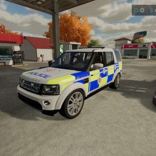 Land Rover Discovery 4 UK Police Edit v1.0 FS22 Mod | Farming Simulator ...