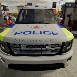 Land Rover Discovery 4 UK Police Edit v1.0 FS22 Mod | Farming Simulator ...