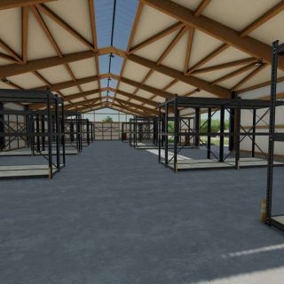 Large Hall v1.0 FS22 Mod | Farming Simulator 22 Mod