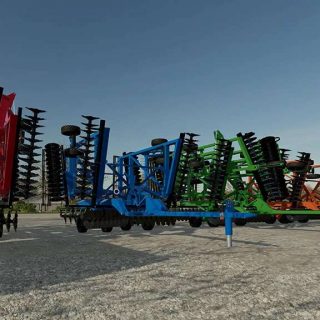 Lizard 2630 & 2633 Tillage Pack v1.0 FS22 Mod | Farming Simulator 22 Mod